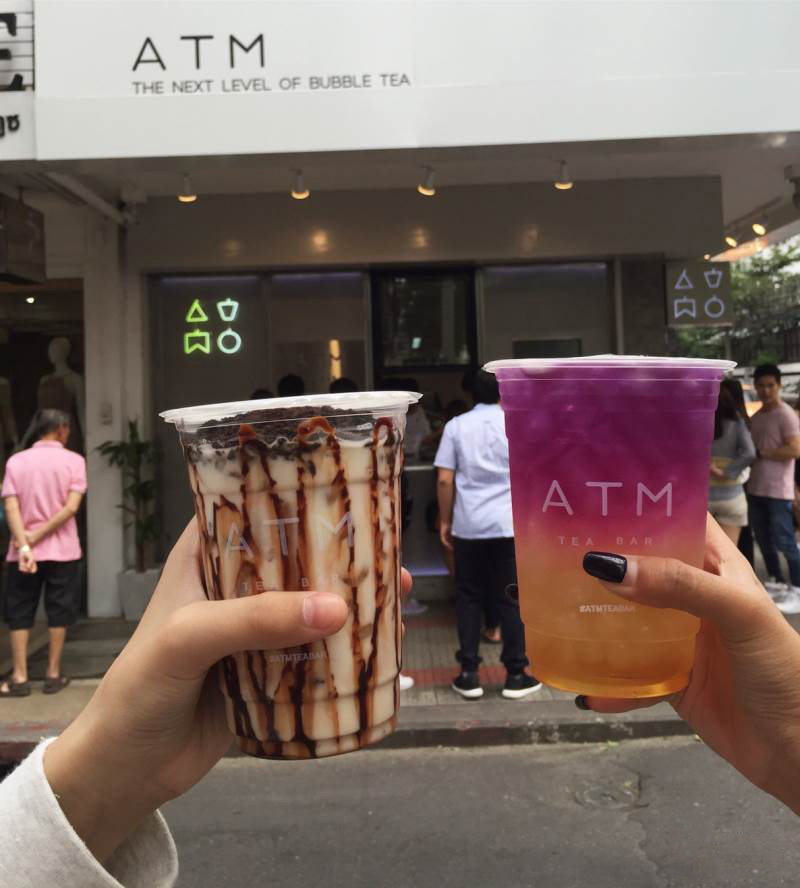 ATM Tea Bar ร้านชานมสุดคูลระดับพรีเมี่ยม ที่ทุกเมนูอยู่ที่ตู้ ATM ...